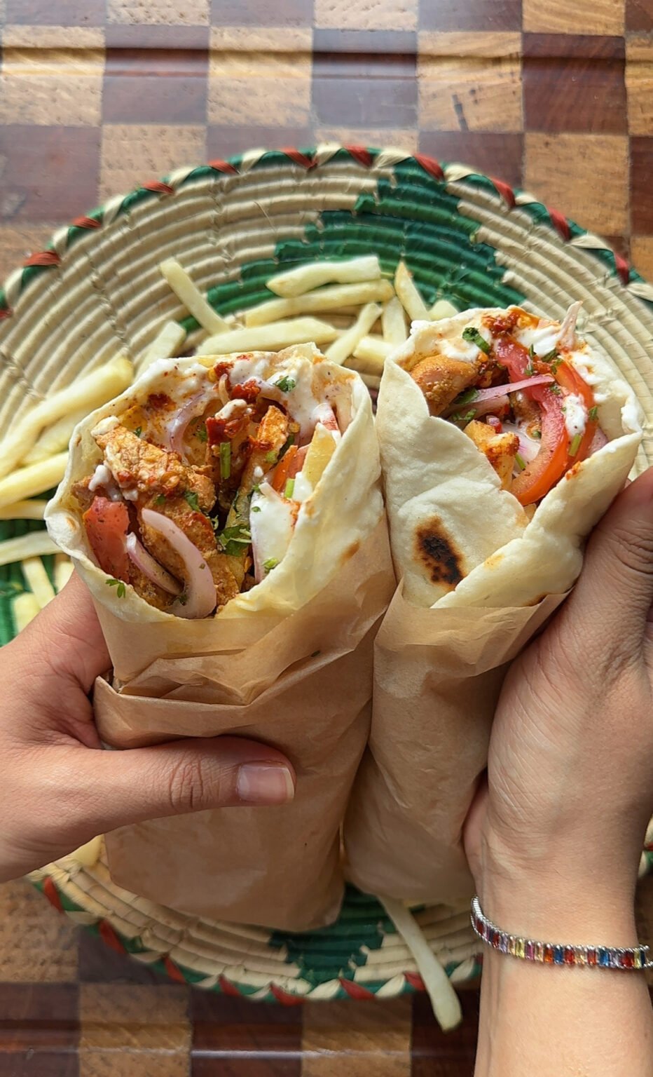 Chicken Shawarma Wraps - Ashu Loves To Cook