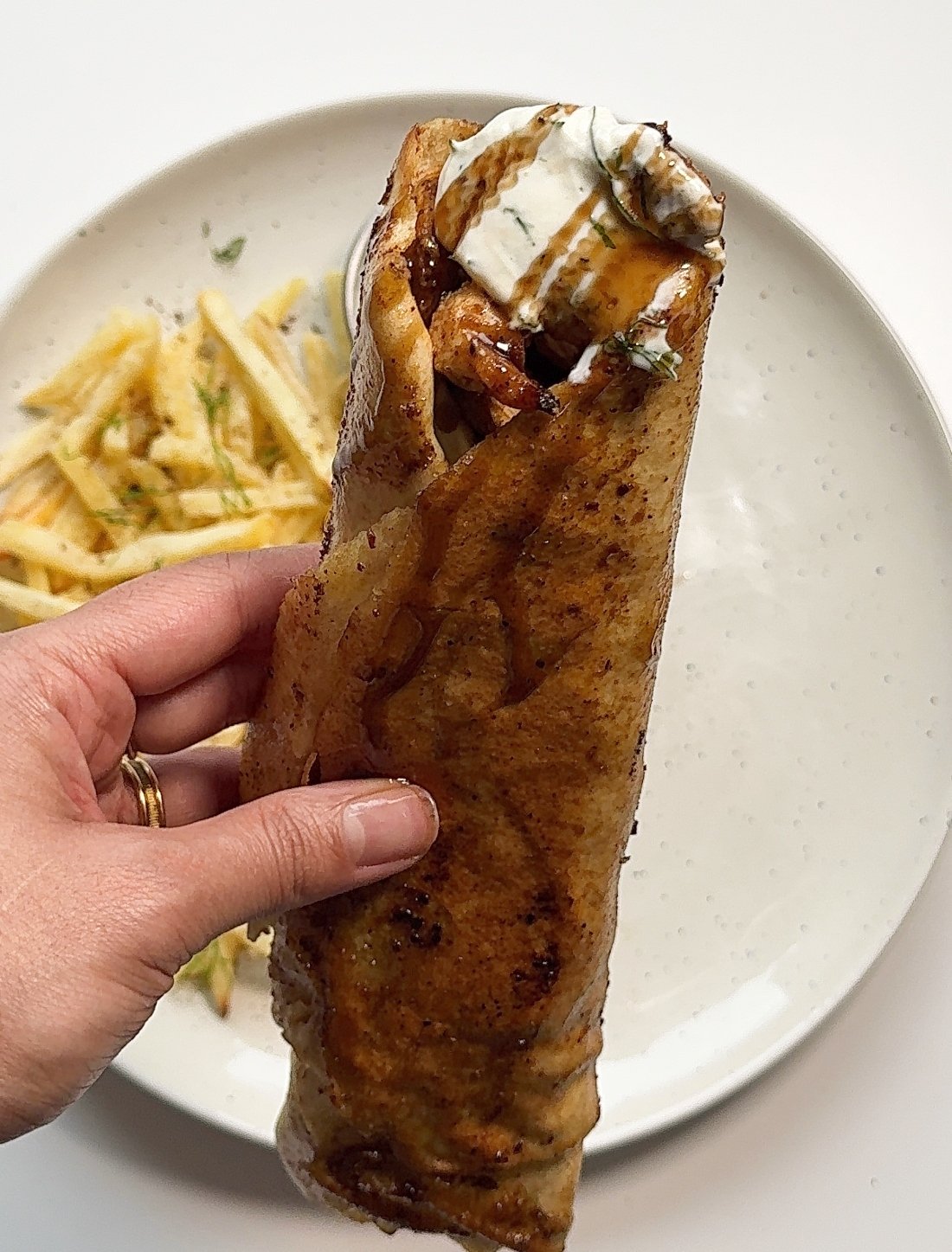 Crispy Viral Chicken Shawarma - Ashu Loves To Cook